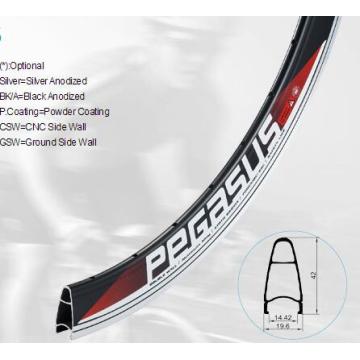 Quality ADVANCED Road Bicycle Rim 42MM HIGH AERO 700CX18C/23C for sale