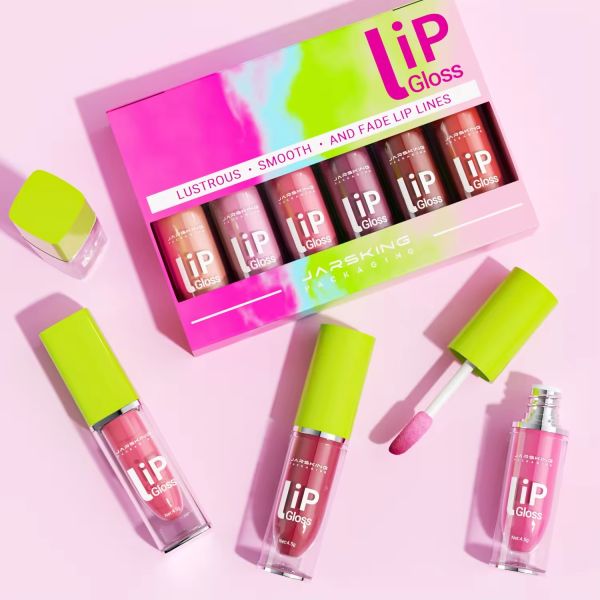 Quality Eco Friendly Empty Lip Gloss Tubes Customized Design Plastic Lip Oil Containers for sale