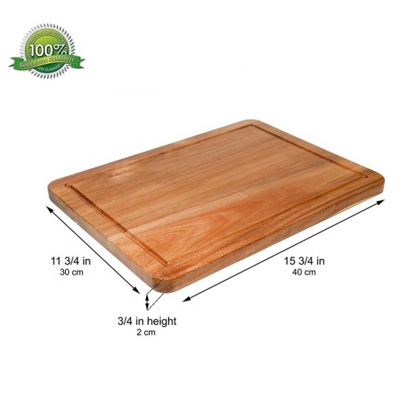 Quality Directly Selling Sustainable Teak Cheese Chopping Board with Weight for sale