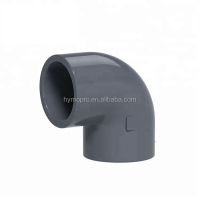 Quality STANDARD Length PVC Fittings DIN Standard 90 Degree Elbow for Water Supply 3 for sale