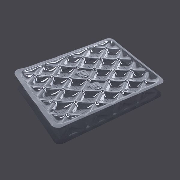 Quality Square 15*10*1.5cm Plastic Food Tray Packaging for sale
