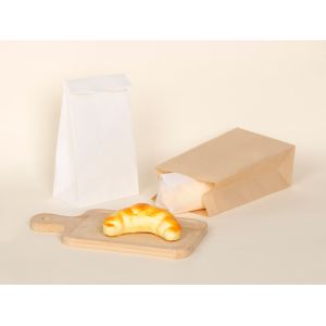 Quality Greaseproof SOS Paper Bags Wax Coated Paper Bags For Sweetmeats Toasted Foods for sale