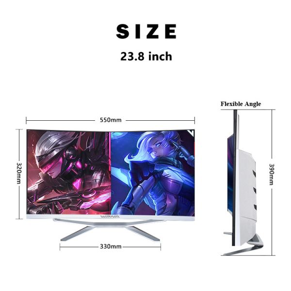 Quality 24'' 27'' All In One PC Computer Widescreen Gaming Desktop Intel Core I7 I5 I3 for sale