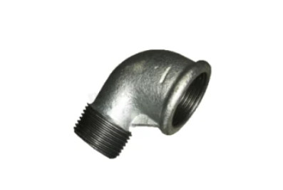 Quality Banded Galvanized Bend Malleable Iron Pipe Fitting 6 Inch for sale