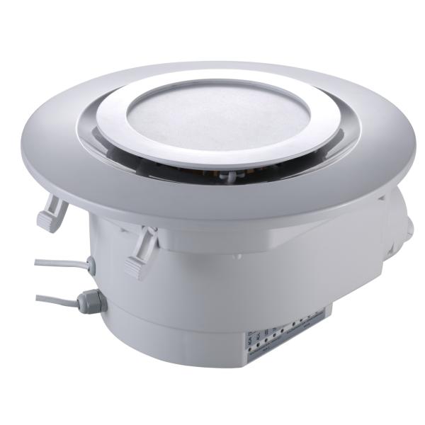 Quality White Round Ceiling Exhaust with Silent Ventilation Fans and Mix Flow Inline Fan for sale