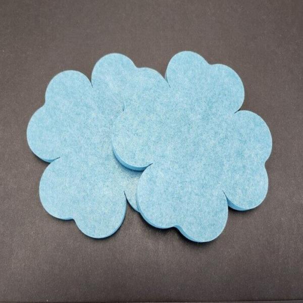 Quality EN13501 Polyester Fiber Acoustic Thickness 24mm Fiber Acoustic Panel for sale