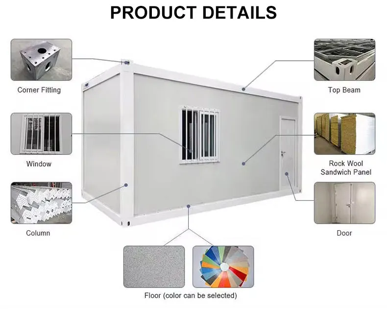 Easy to Assemble Flat Pack Container House