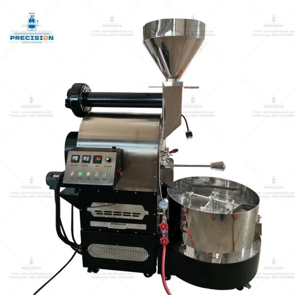 Quality PKF-60KG Commercial Coffee Roaster Stainless Steel Drum Roaster Machine for sale