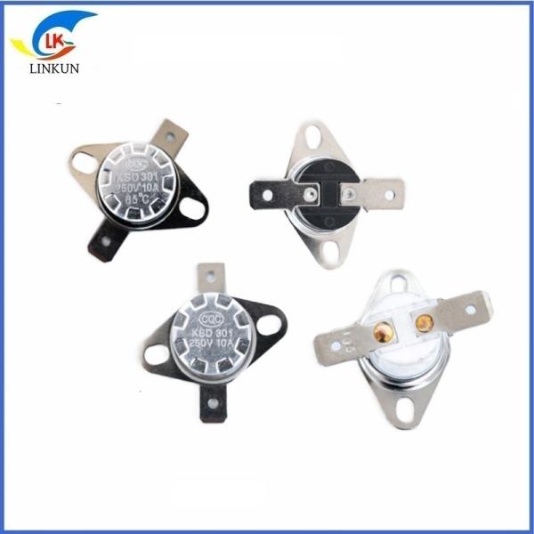 Quality Temperature Switch KSD301 Electric Kettle Temperature Control Switch Bimetallic for sale