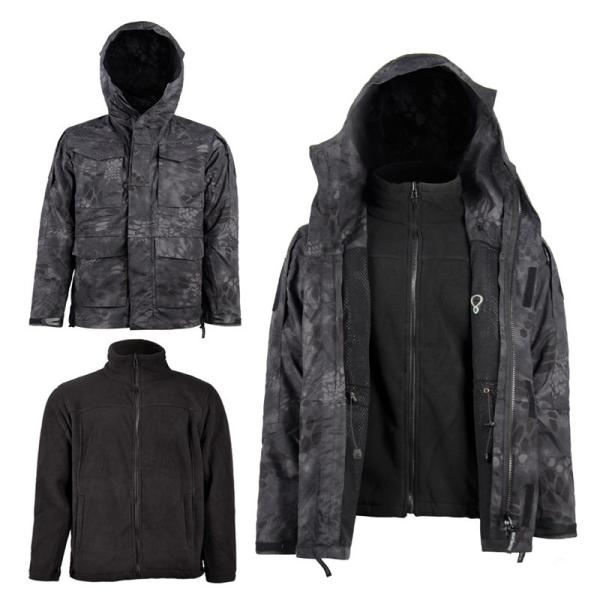 Quality Strong Checkered Men Windbreaker Jacket Cotton Polyester Fabric Rainproof for sale