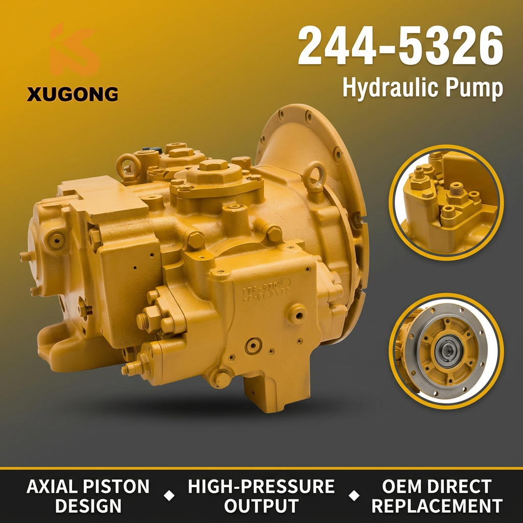 Quality 244-5326 Excavator Hydraulic Pump Main Pump Assembly Replacement for CAT for sale
