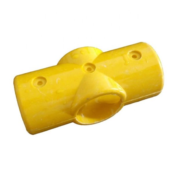 Quality FRP Handrail Accessories Elbow/Baseplate/Cross Tee/Side Post Base for Safety for sale