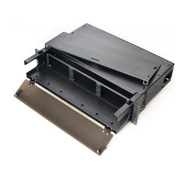 Quality 2U MPO MTP Patch Panels APC SC Duplex Fiber Enclosure Rack Mount for sale