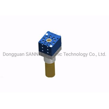 Quality Three Unit 10mm Absolute Rotary Shaft Encoder For Walkie Talkie Interphone for sale