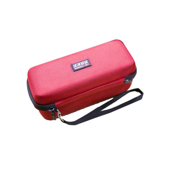 Quality Red Color Mini Speaker Case 25*10*16 CM , Hard Eva Case Semi Waterproof for sale
