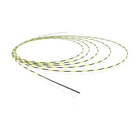 Quality High Flexibility Medical Zebra Guide Wire 0.014in With Straight Tip Shape Straight for sale