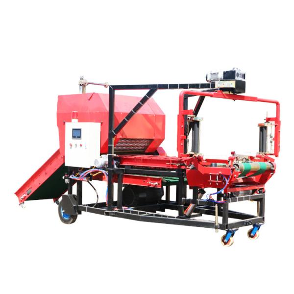Quality Agricultural Square Baler Machine High Efficiency Farm Straw Feed Baler for sale