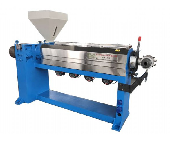 Quality 50HZ Pvc Cable Extruder Machine Coating Electric Wire Making for sale