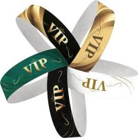 Quality Events Party Usage Scenarios Custom Logo Printed RFID Wristbands with NFC for sale
