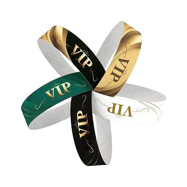 Quality Events Party Usage Scenarios Custom Logo Printed RFID Wristbands with NFC Function for sale