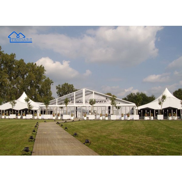Quality UV-Resistant Holiday Party Marquee Tents Heavy-Duty Aluminum Frame Full Sidewall Gathering Canopy Structure for sale