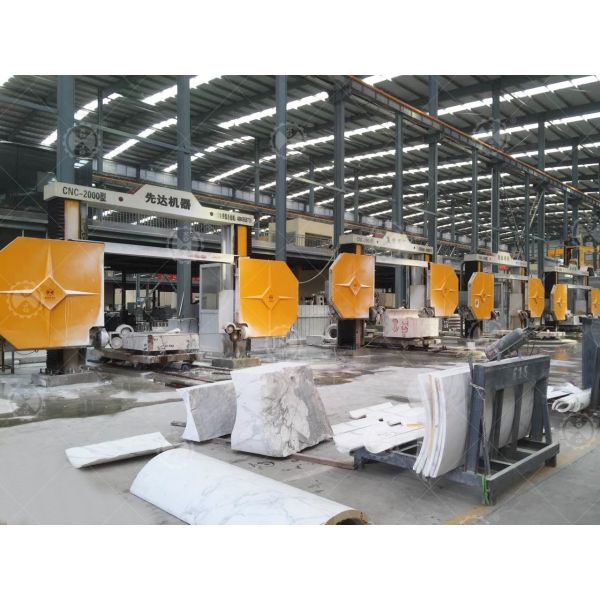 Quality CNC Stone Wire Cutting Machine For Special Shape for sale