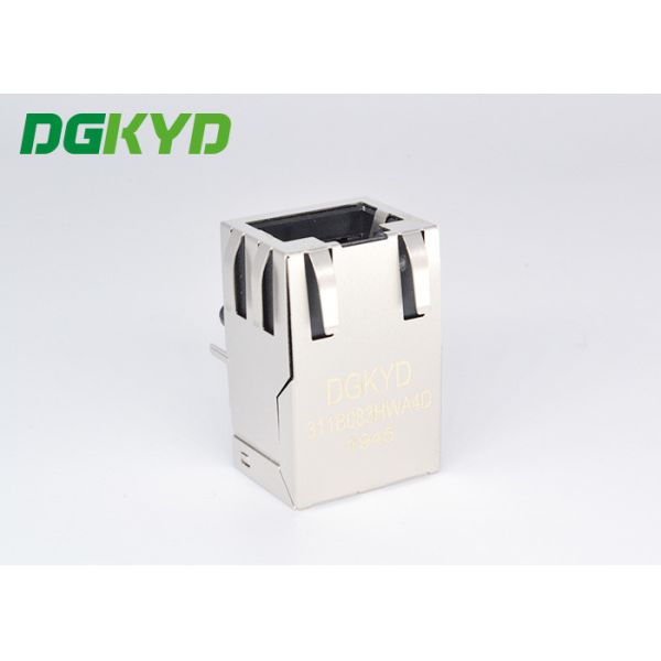 Quality Side Plug 100 Megabytes Integrated Filter 1 Port RJ45 90 Degree for sale