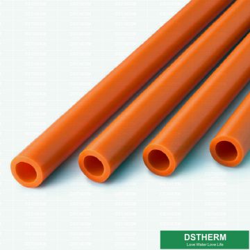 Quality Orange Color Plastic PPR Pipe Heavier Weight Anti - Filthy Compression for sale