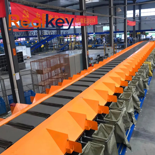 Quality Reliable Conveyor Sorting System Parcel Sorting Equipment Flexible Fire for sale