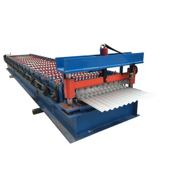 Quality Corrugated Container Board 15m/Min Wall Panel Roll Forming Machine Fully for sale
