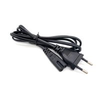 Quality European 2 Pin Laptop Computer Power Cord 1.8m Length PVC Jacket Pure Copper for sale