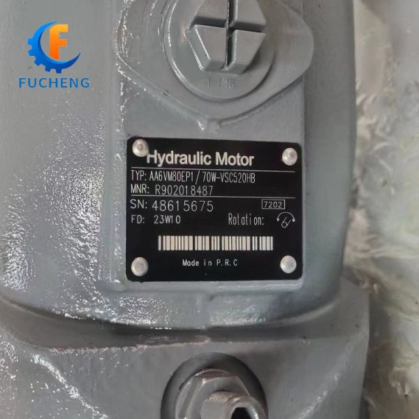 Quality Compact A6VM107 Axial Piston Motor for High Power Density Hydraulic Machinery for sale