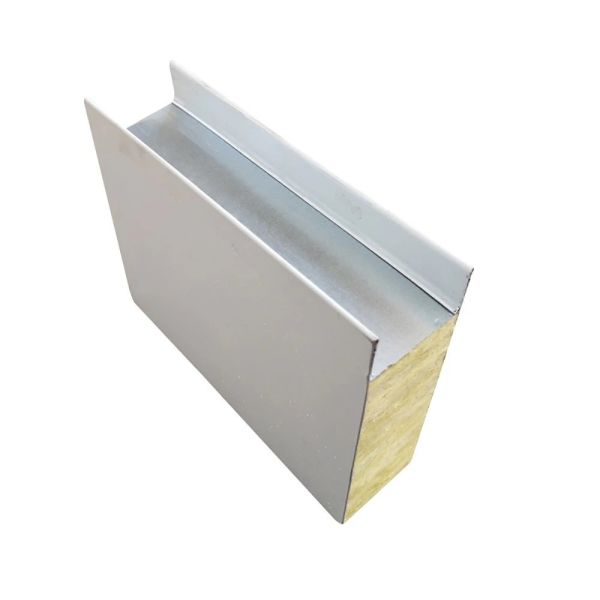 Quality Fireproof and Soundproof Structural Rock Wool Sandwich Wall Panel for Modern for sale