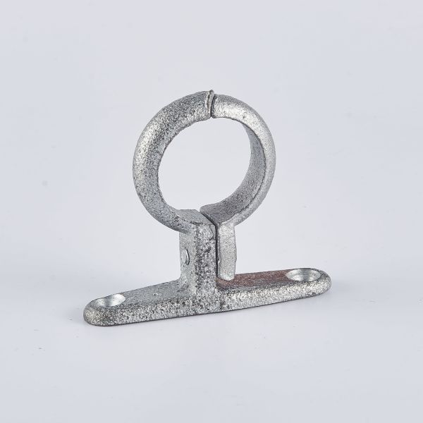 Quality Galvanized Telescoping Malleable Iron Pipe Clamp 2 Lbs Light Duty for sale