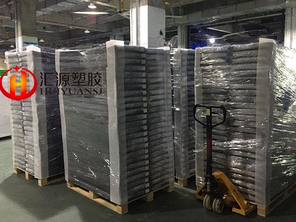 Quality Waterproof Fire Retardant Black Corrugated Plastic Sheets for sale
