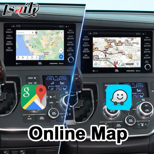 Quality Lsailt Android GPS Navigation Multimedia Interface for 2018-2020 Toyota Sienna for sale