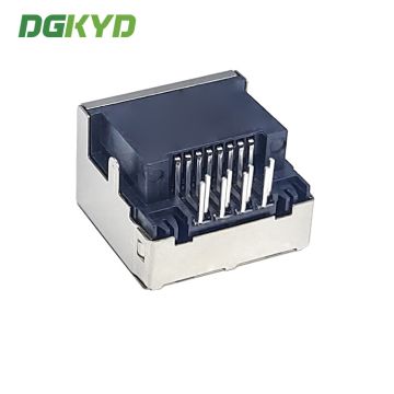 Quality KRJ-CB4.2WDNL sinking plate RJ45 connector DIP with shielding, no light, no for sale