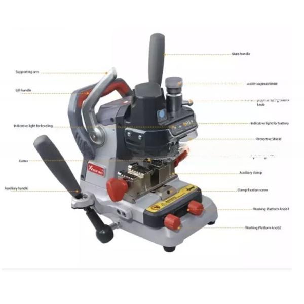 Quality Xhorse Dolphin XP-007 Car Key Cutting Machine for Laser Dimple and Flat Keys for sale
