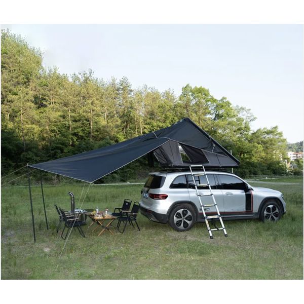 Quality Aluminum Extended Tent Hardshell Rooftop Tent with Rain Fly for sale