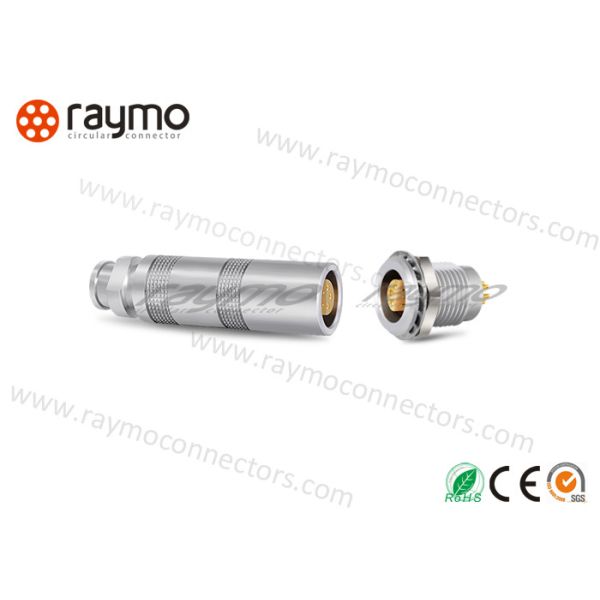 Quality CE Certification Half Moon Connector, Coaxial Cable Connector Plated Gold for sale
