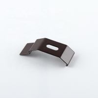 Quality Steel Curtain Track Ceiling Clips for Window Roller Blind Components and for sale