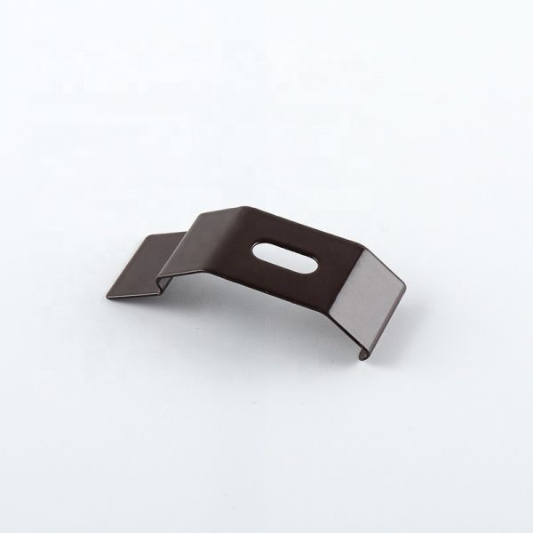 Quality Steel Curtain Track Ceiling Clips for Window Roller Blind Components and Accessories for sale