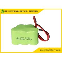Quality 6V NIMH 1.2 V Rechargeable Battery Nickel Metal Hydride Size 2/3A 1200mah for sale
