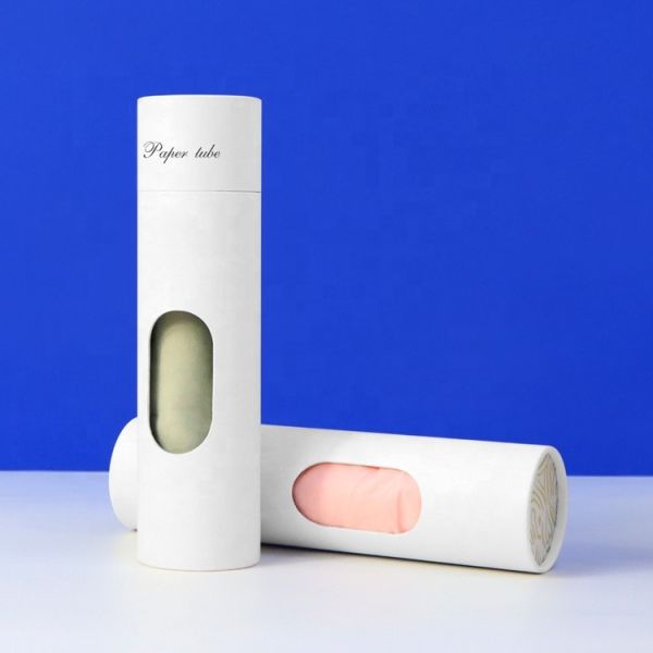 Quality Pillowcase Paper Tube Packaging Hollow Out Cylinder for Apparel Clothing Packaging for sale