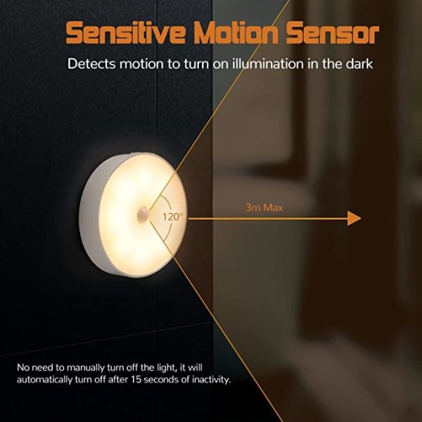 Quality 22cm Rechargeable Human Body Induction Night Light With Magnet for sale