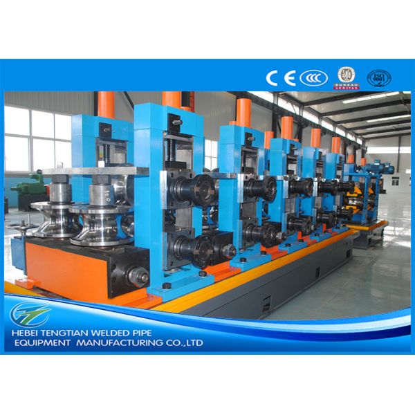 Quality High Frequency Steel Pipe Production Line 60-165mm Diameter 100m/min for sale