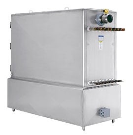 Quality Stainless Steel Pillow Plate Falling Film Chiller Cabinet for sale