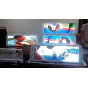Quality Full color smd Waterproof 3G taxi billboard advertising 5mm Pixel for sale