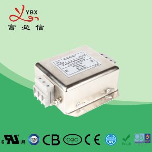 Quality Yanbixin Military Single Phase RFI Filter / 35D6 20A 120 250VAC AC RFI Filter for sale