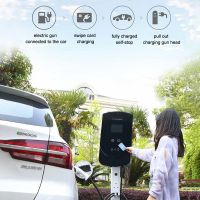Quality IP65 Dustproof Waterproof 7KW 32A AC Wall Box EV Charger GB/T for sale